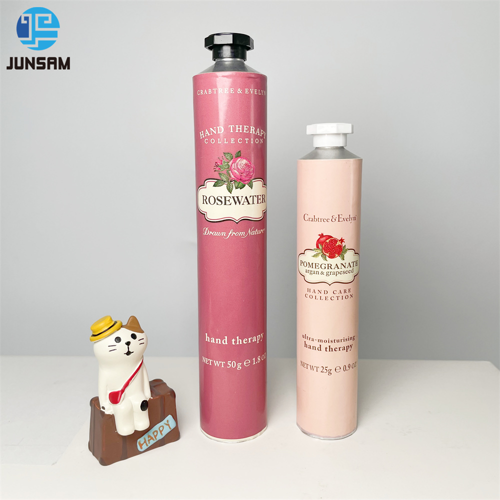 Aluminium squeeze tube for hand cream | octagonal cap