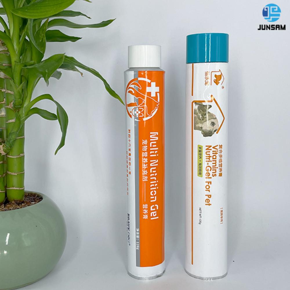 Aluminium empty tube for nuti gel 120g short lead time