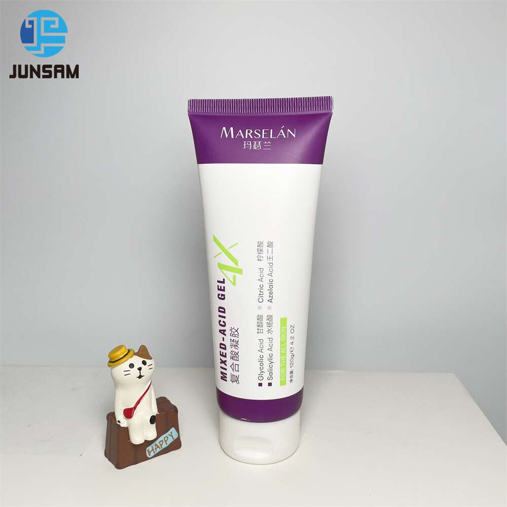 Gel tube packaging D40 120g wtih flip cap